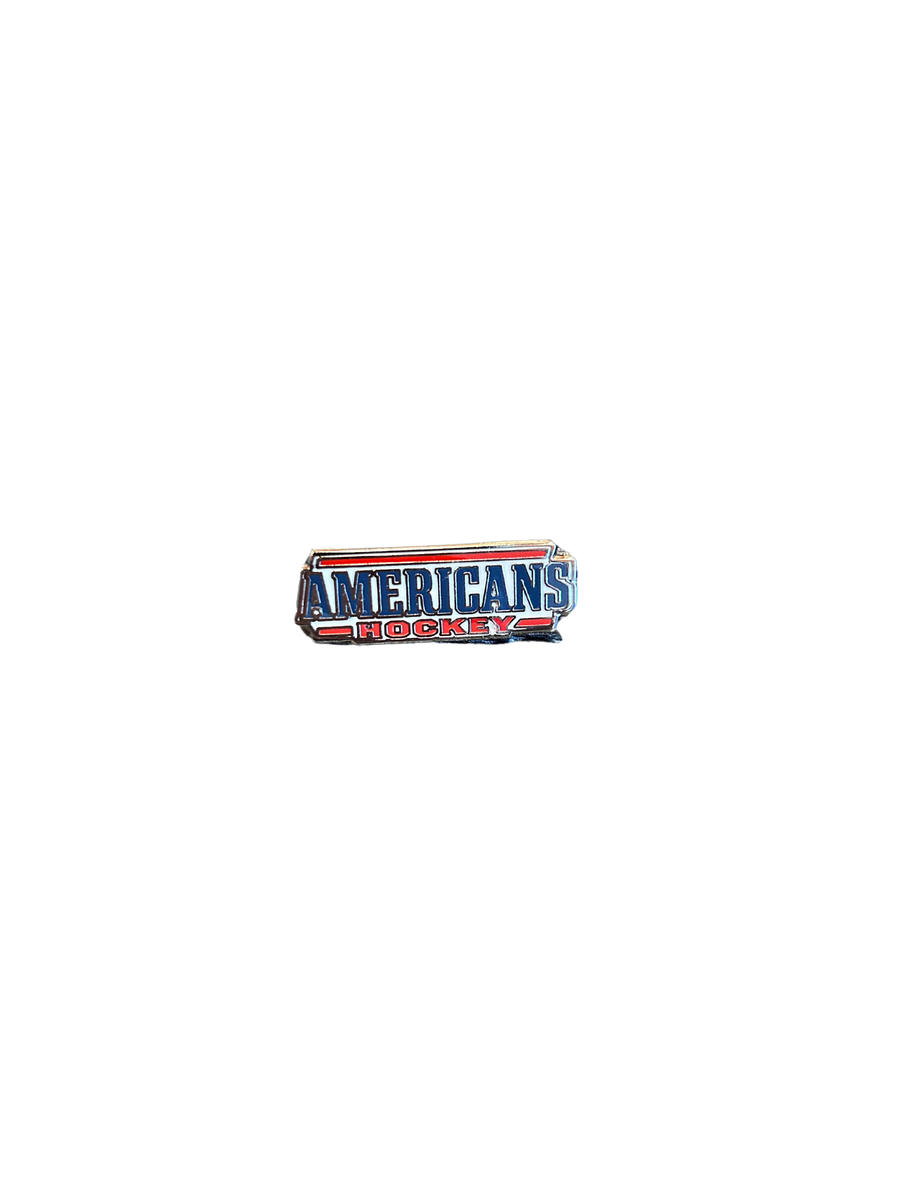 Allen Americans 1.25" Wordmark Hard Enamel Lapel Pin – Americans Team Store